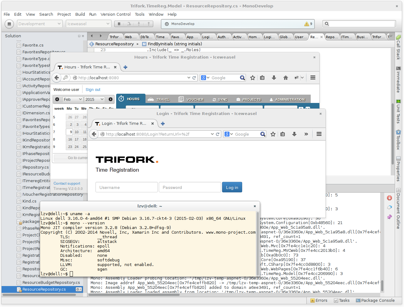 Developing .NET software on Linux with Mono - Trifork Blog